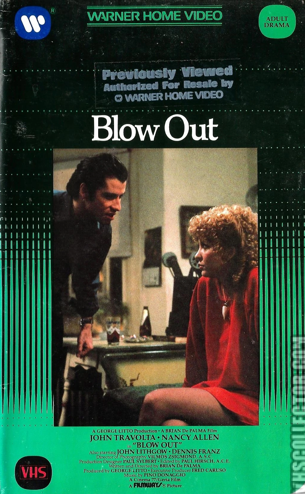 Blow Out/Home media | Moviepedia | Fandom