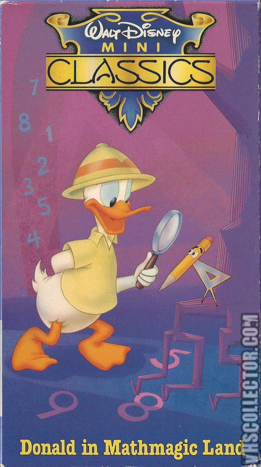 Donald in Mathmagic Land/Home media | Moviepedia | Fandom
