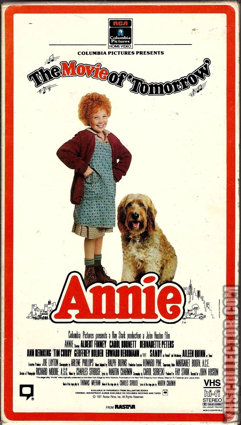 Annie (1982)/Home media | Moviepedia | Fandom