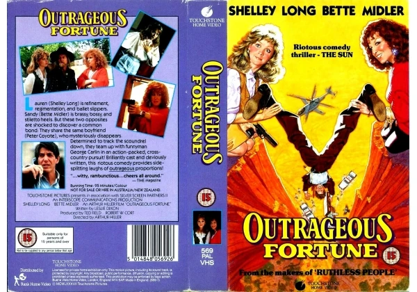 Outrageous Fortune (film)/Home media | Moviepedia | Fandom