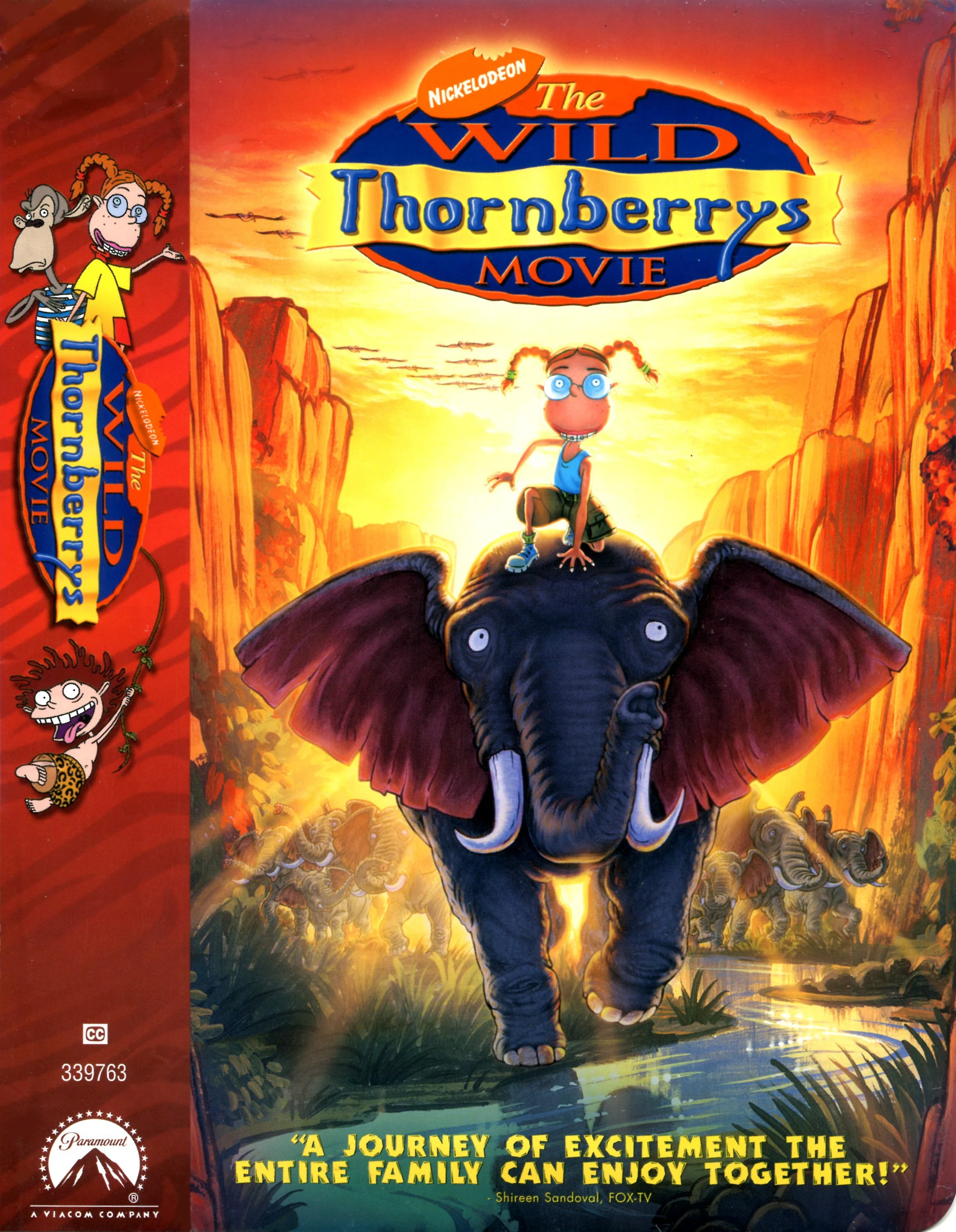 The Wild Thornberrys Movie Dvd Menu