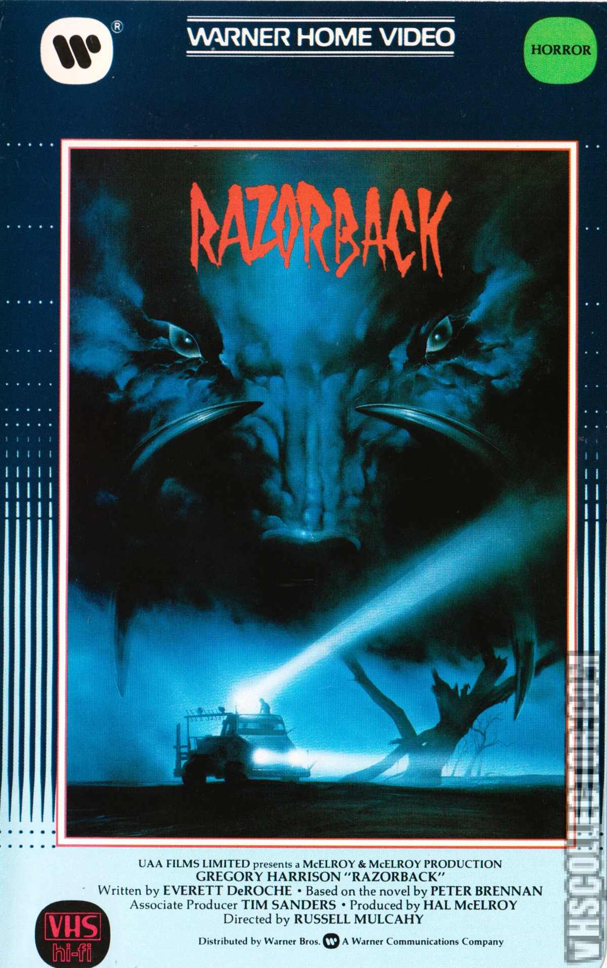 Razorback/Home media | Moviepedia | Fandom