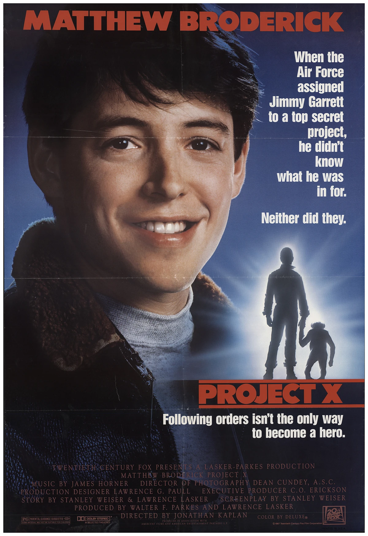 Project X (1987) | Filmpedia, the Films Wiki | Fandom