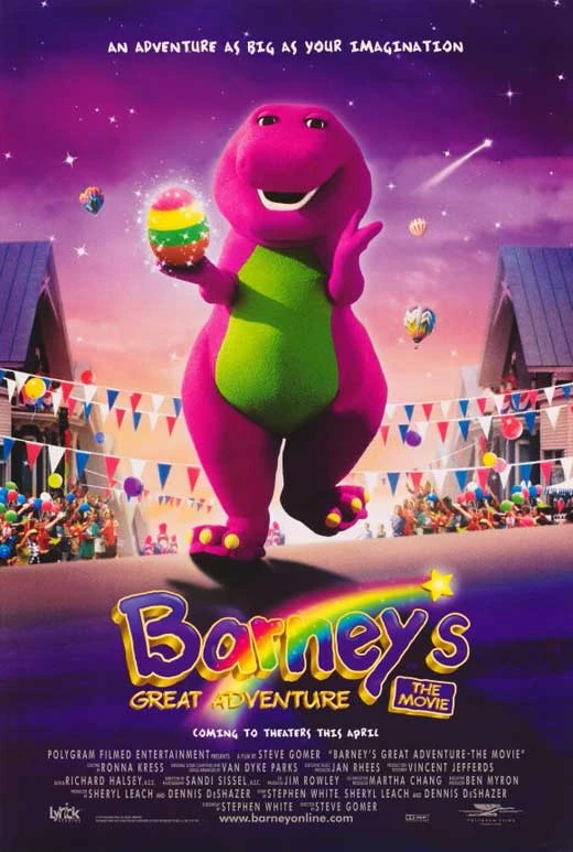 Barney's Great Adventure | Filmpedia, the Films Wiki | Fandom