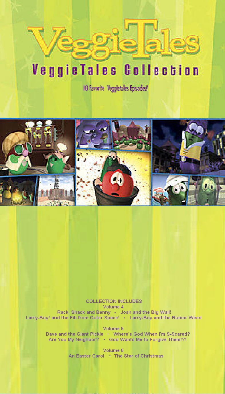 VeggieTales Collection 2 (Volumes 4-6) | Films, TV Shows and Wildlife ...
