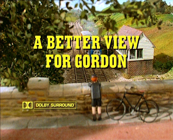 A Better View for Gordon | Films, TV Shows and Wildlife Wiki | Fandom