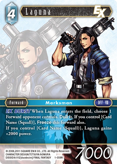 Laguna (1-059) | Final Fantasy Card Game Wikia | Fandom