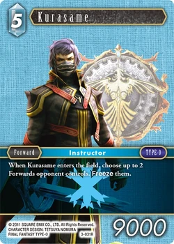 Kurasame (3-031) | Final Fantasy Card Game Wikia | Fandom