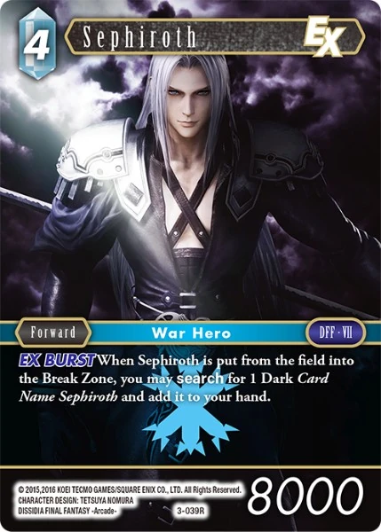 Sephiroth (3-039) | Final Fantasy Card Game Wikia | Fandom