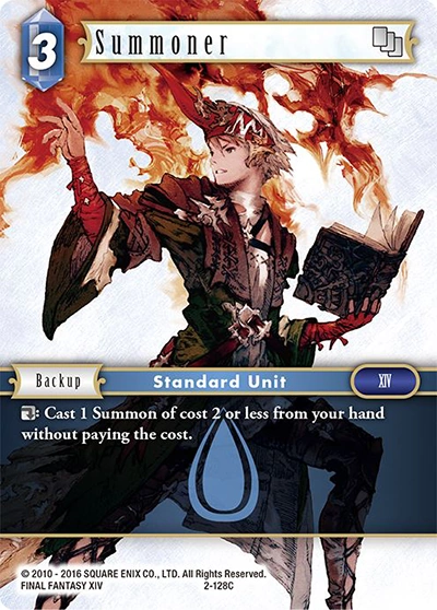 Summoner (2-128) | Final Fantasy Card Game Wikia | Fandom