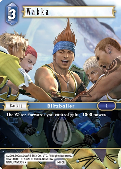 Wakka (1-180) | Final Fantasy Card Game Wikia | Fandom