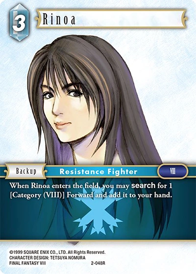 Rinoa (2-048) | Final Fantasy Card Game Wikia | Fandom