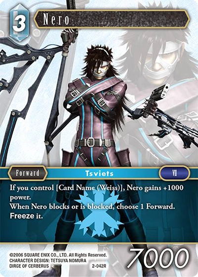 Nero (2-042) | Final Fantasy Card Game Wikia | Fandom