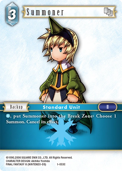 Summoner | Final Fantasy Card Game Wikia | Fandom