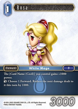 Rosa (2-144) | Final Fantasy Card Game Wikia | Fandom