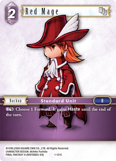 Red Mage (1-121) | Final Fantasy Card Game Wikia | Fandom