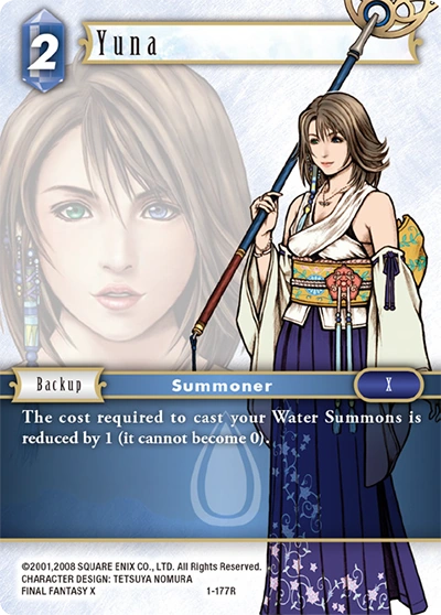 Yuna (1-177) | Final Fantasy Card Game Wikia | Fandom