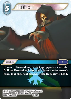 Hades (1-052) | Final Fantasy Card Game Wikia | Fandom