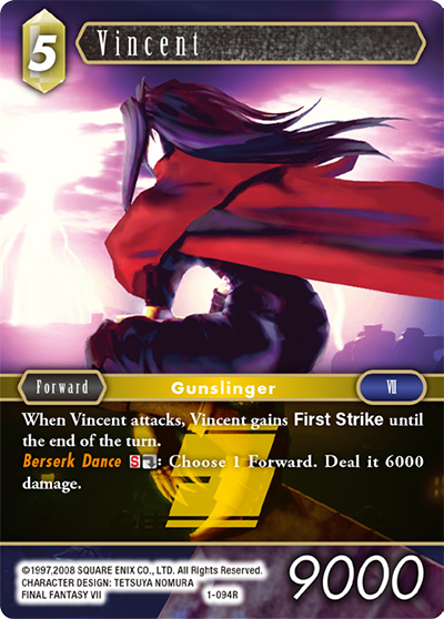 Vincent (1-094) | Final Fantasy Card Game Wikia | Fandom