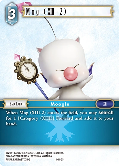 Mog (XIII-2) (1-196) | Final Fantasy Card Game Wikia | Fandom
