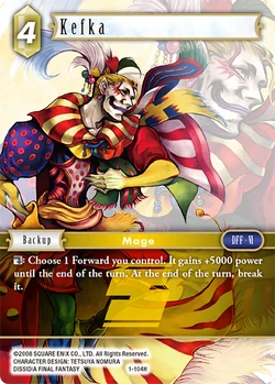 Kefka (1-104) | Final Fantasy Card Game Wikia | Fandom