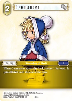 Geomancer | Final Fantasy Card Game Wikia | Fandom