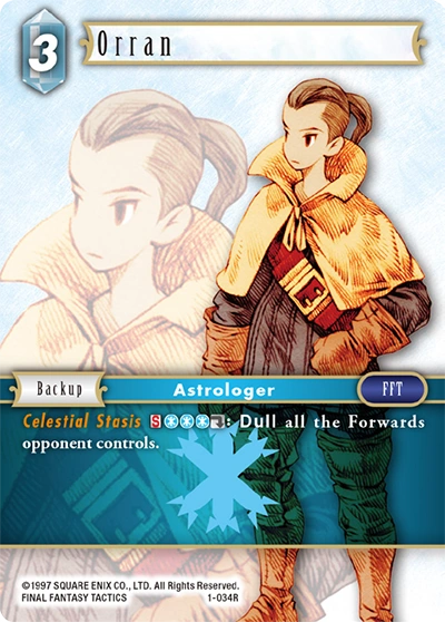 Orran (1-034) | Final Fantasy Card Game Wikia | Fandom
