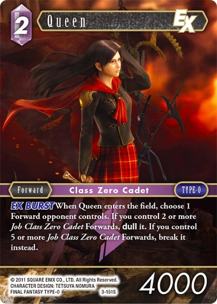Queen (3-151) | Final Fantasy Card Game Wikia | Fandom