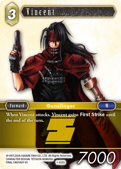 Vincent (1-202) | Final Fantasy Card Game Wikia | Fandom