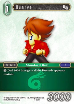 Dancer (3-052) | Final Fantasy Card Game Wikia | Fandom