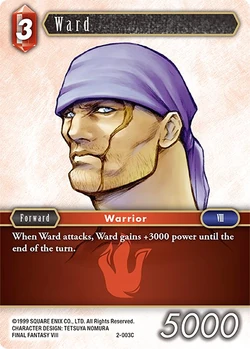 Ward (2-003) | Final Fantasy Card Game Wikia | Fandom