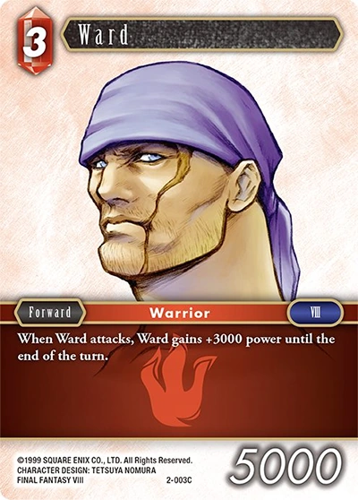 Ward (2-003) | Final Fantasy Card Game Wikia | Fandom