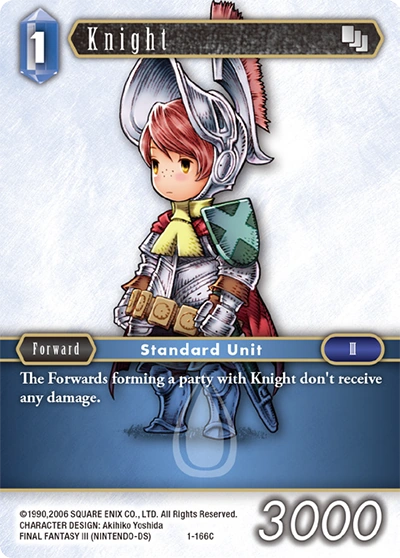 Knight (1-166) | Final Fantasy Card Game Wikia | Fandom