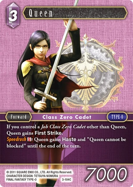Queen (3-104) | Final Fantasy Card Game Wikia | Fandom