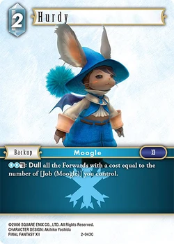 Hurdy (2-043) | Final Fantasy Card Game Wikia | Fandom