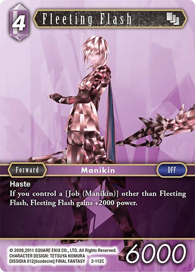 Fleeting Flash (2-112) | Final Fantasy Card Game Wikia | Fandom