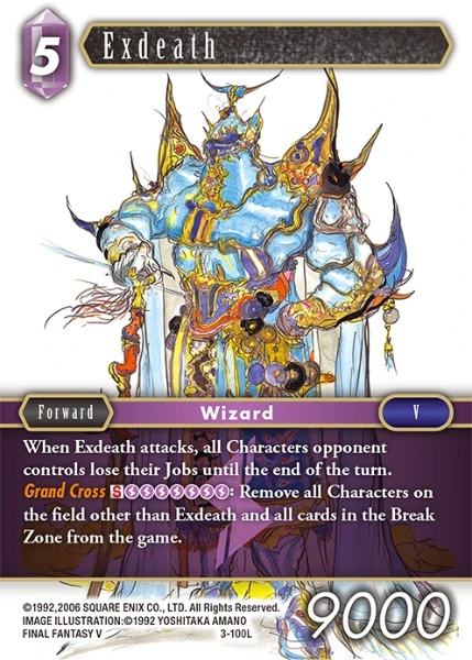 Exdeath (3-100) | Final Fantasy Card Game Wikia | Fandom