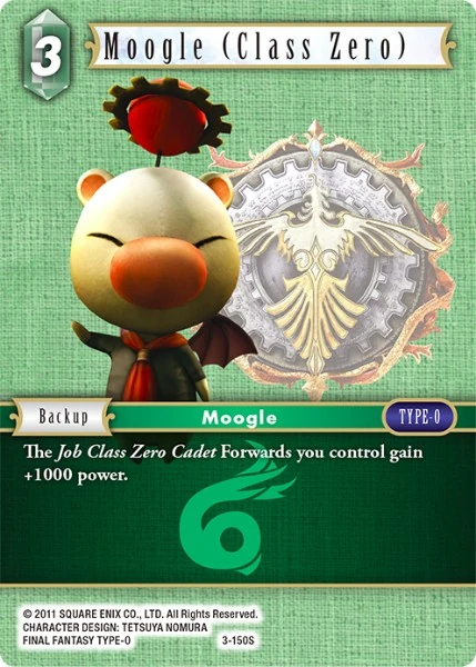 Moogle (Class Zero) (3-150) | Final Fantasy Card Game Wikia | Fandom