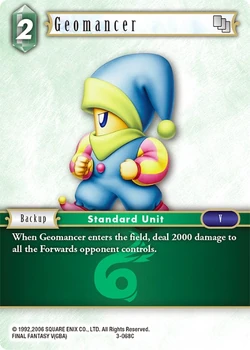 Geomancer (3-068) | Final Fantasy Card Game Wikia | Fandom