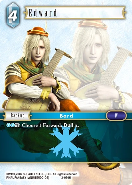 Edward (2-030) | Final Fantasy Card Game Wikia | Fandom