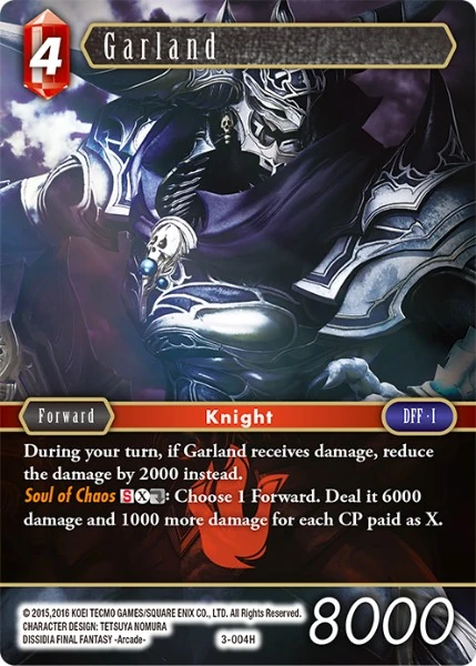 Garland (3-004) | Final Fantasy Card Game Wikia | Fandom