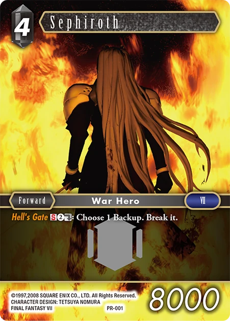 Sephiroth (PR-001) | Final Fantasy Card Game Wikia | Fandom