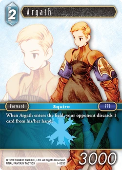 Argath (1-033) | Final Fantasy Card Game Wikia | Fandom