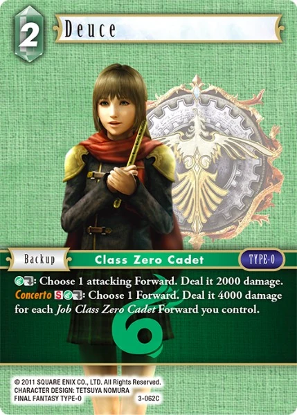 Deuce (3-062) | Final Fantasy Card Game Wikia | Fandom