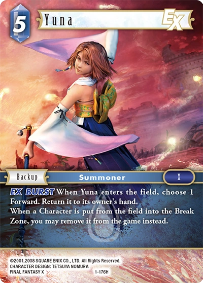 Yuna (1-176) | Final Fantasy Card Game Wikia | Fandom