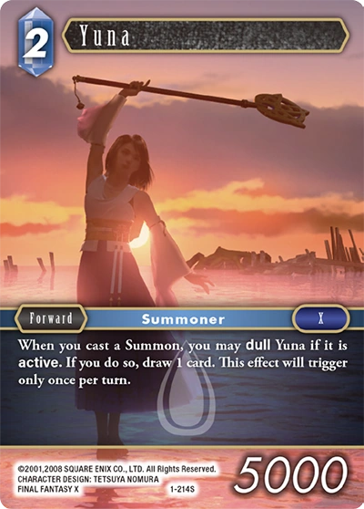 Yuna (1-214) | Final Fantasy Card Game Wikia | Fandom