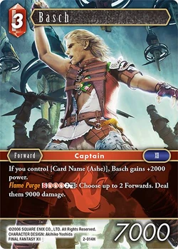 Basch (2-014) | Final Fantasy Card Game Wikia | Fandom