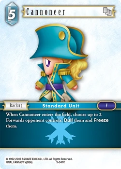 Cannoneer (3-047) | Final Fantasy Card Game Wikia | Fandom