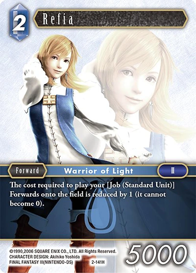 Refia (2-141) | Final Fantasy Card Game Wikia | Fandom
