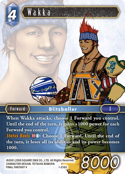 Wakka (1-216) | Final Fantasy Card Game Wikia | Fandom
